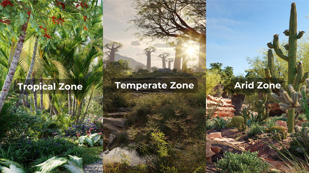 How to Customize 3D Plant Models for Different Climate Zones in Your P